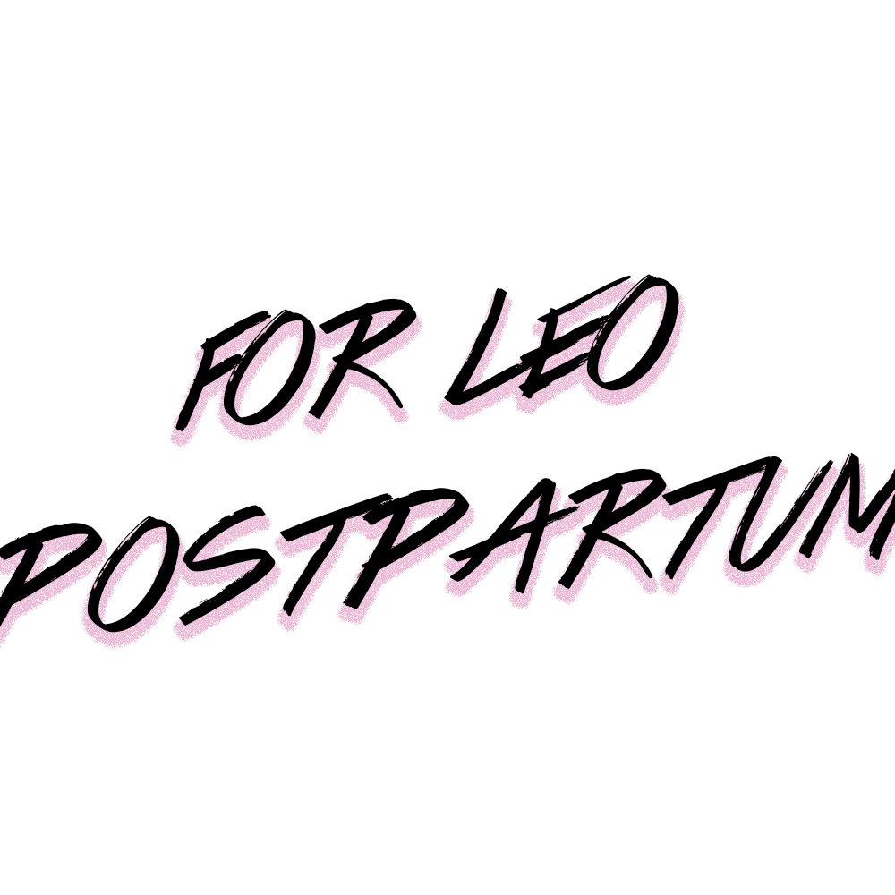 For Leo Postpartum [poem] – a young writer from the lone star state